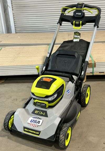 (CU) Ryobi 40V HP 21" 3-in-1 Self Propelled Lawn Mower - Kraft Auction ...