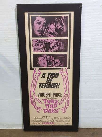 (JT) Vincent Price. A Trio of Horror. " Twice Told Tales" Movie ...