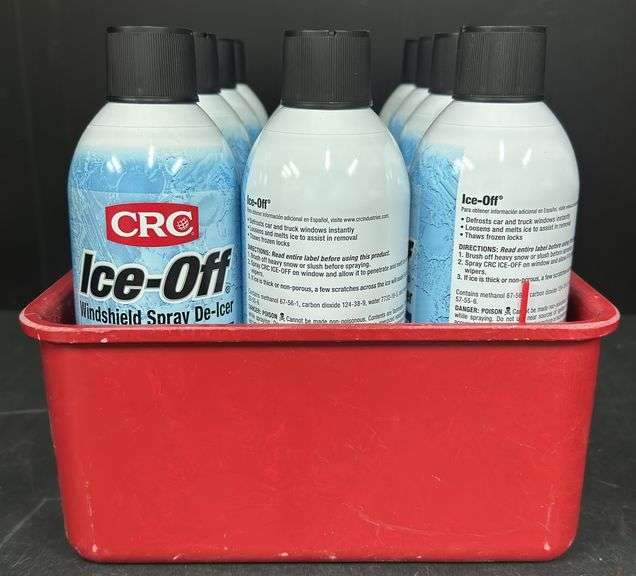 (ZZ) CRC Ice-Off Spray - Kraft Auction Service, LLC
