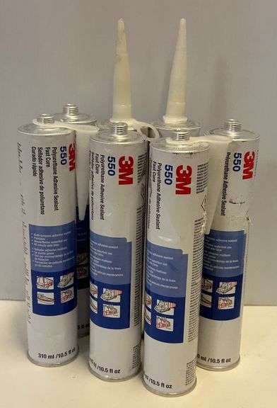 3M 550 Polyurethane Adhesive Sealant Fast Cure - Kraft Auction Service, LLC