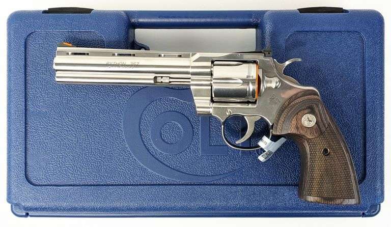 NIB Colt Python .357 Magnum Revolver - Kraft Auction Service, LLC