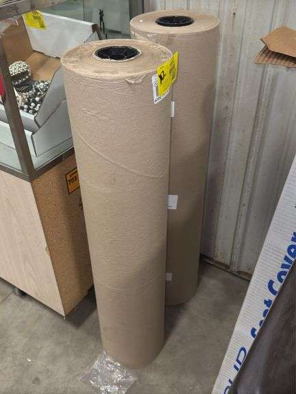 Shipping Paper Rolls *(Bidding Times The Quantity)* - Kraft Auction ...