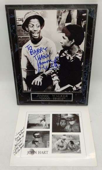 (D) Jimmie Walker- "Good Times" and John Hart- "The Lone Ranger ...