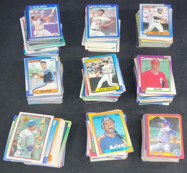 (N) MLB Professional Baseball Trading Cards. Brands Include Upper Deck ...