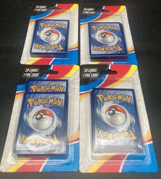 (JT) Pokémon hanger packs 20cards plus 1 foil bidding times the money ...