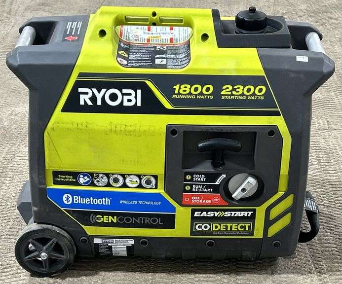 Ryobi 2300-Watt Gas Powered Generator - Kraft Auction Service, LLC