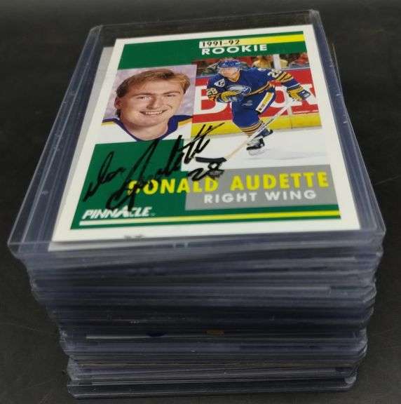(J) Hockey autograph cards 25 total JSA authentication - Kraft Auction ...