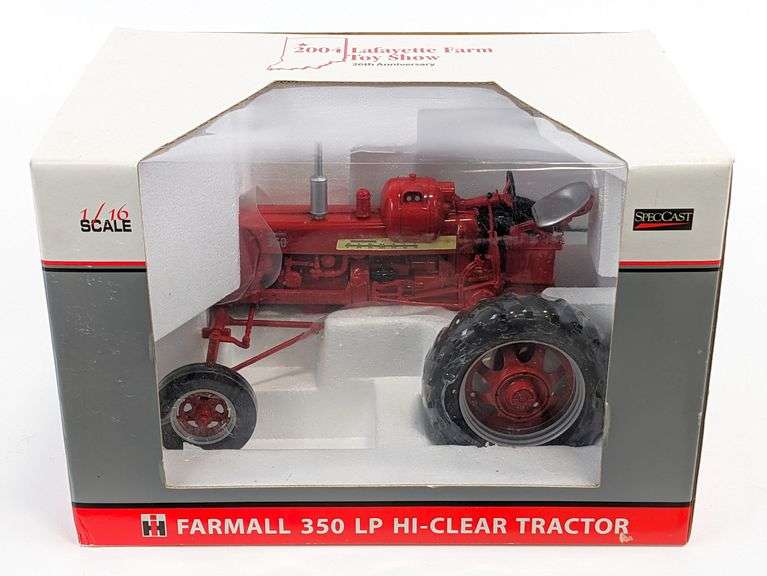 1/16 SpecCast Farmall 350 LP Hi-Clear Tractor - Kraft Auction Service, LLC