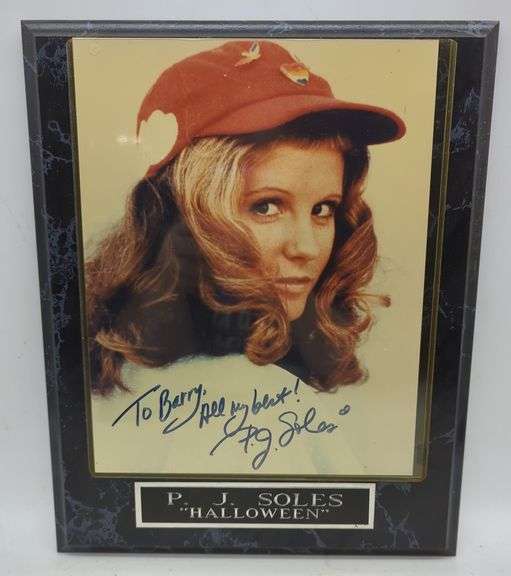 D P J Soles Halloween Autographed Not Authenticated Approx