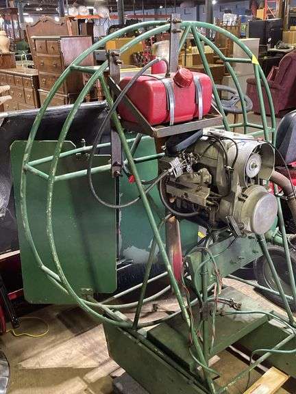 (F) Swamp Boat Fan/Motor (Missing Front Half) 46” x 54” x 59” - Kraft ...