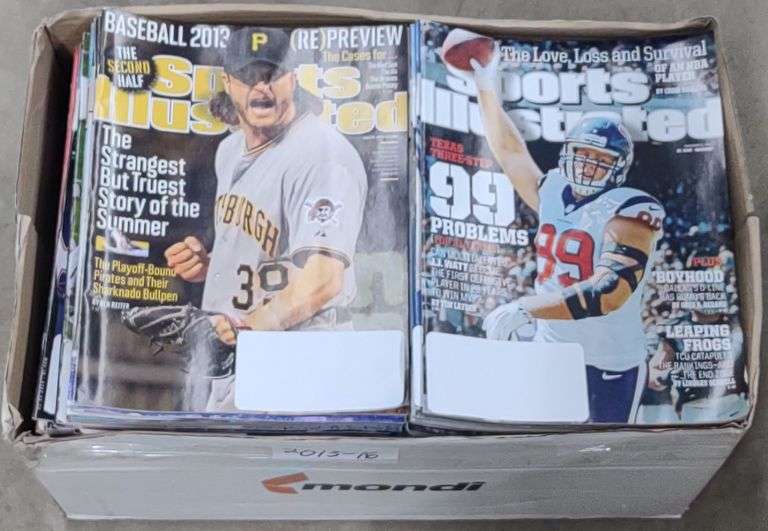 (N) Sports Illustrated Magazines - Kraft Auction Service, LLC