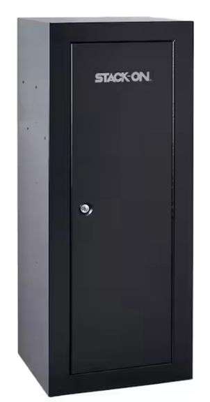 (CY) Stack-On 18 Gun Key Lock Security Cabinet - Kraft Auction Service, LLC