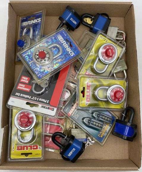 (F) Assorted Padlocks and Combination Locks - Kraft Auction Service, LLC