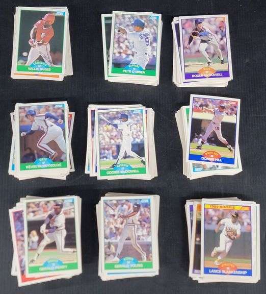(N) Score MLB Professional Baseball Trading Cards:. Score, Topps, And ...