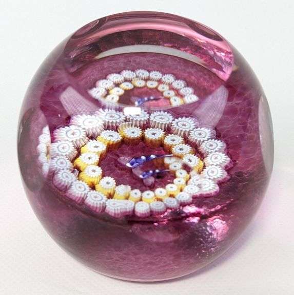 Caithness Scotland Miniature Dragonfly Paperweight - Kraft Auction ...