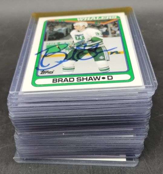 (J) Hockey autograph cards 25 total JSA authentication - Kraft Auction ...