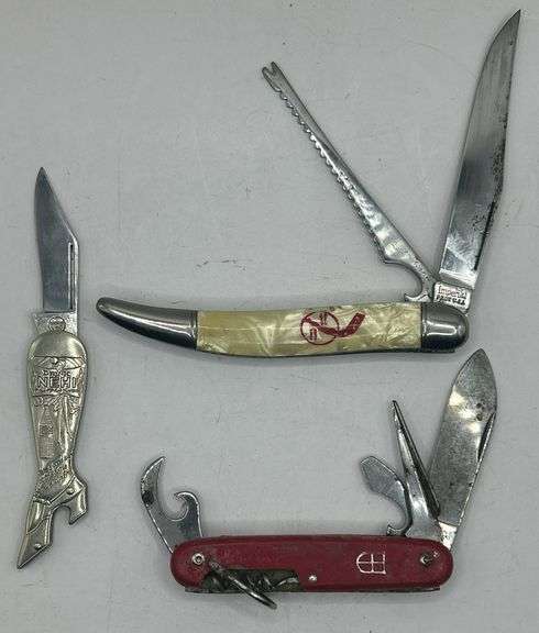 (AA) Various Brand Advertising Knives - Kraft Auction Service, LLC