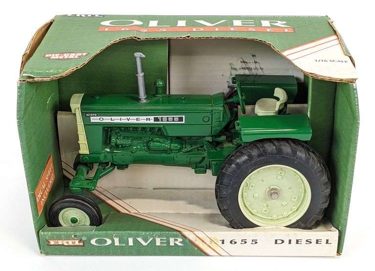 1/16 Ertl White Oliver 1655 Tractor - Kraft Auction Service, LLC