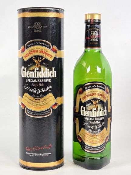 Glenfiddich Special Reserve Single Malt Scotch - Kraft Auction Service, LLC