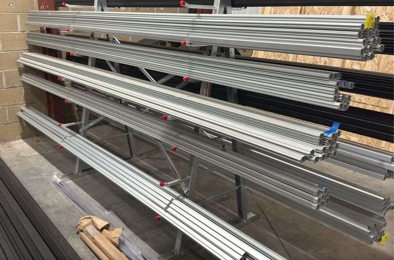 West Horizontal Storage Rack - Kraft Auction Service, LLC