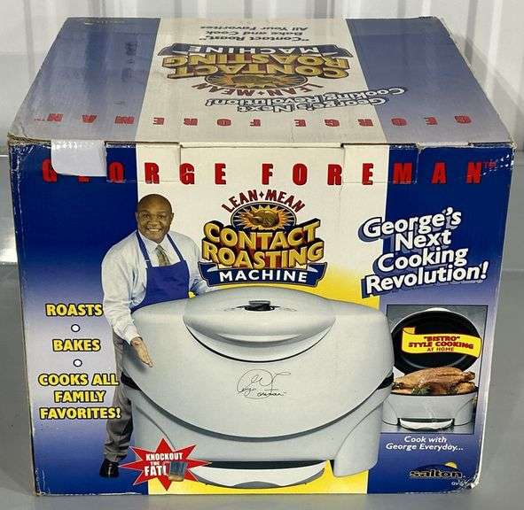 (AA) George Foreman Roaster & Contact Cooker - Kraft Auction Service, LLC
