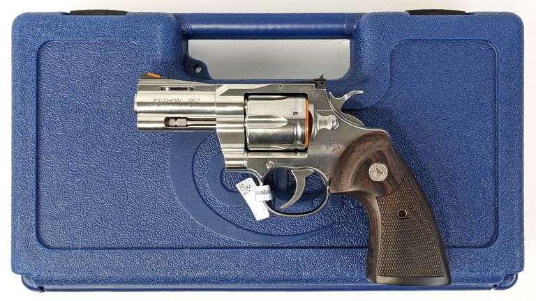 NIB Colt Python .357 Magnum Revolver - Kraft Auction Service, LLC