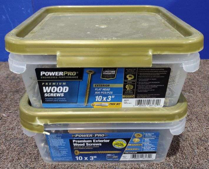 Various Screws & Bolts *(Bidding 1xqty)* - Kraft Auction Service, LLC