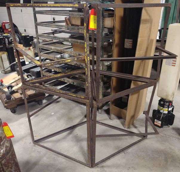 Scape Metal Wheel Holders - Kraft Auction Service, LLC