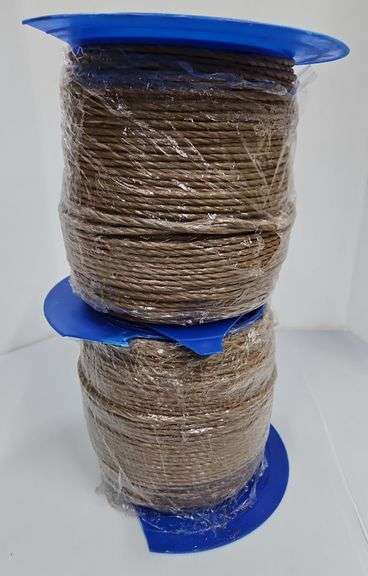 (ZZ)1/4" Polyurethane Braided Rope. (2) - Kraft Auction Service, LLC