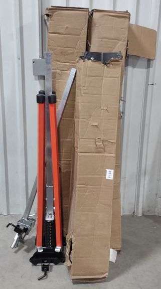 Steel Roll Up Sign Stands - Kraft Auction Service, LLC