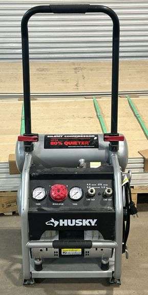 (CU) Husky 4.5 Gallon 175 PSI Portable Electric Air Compressor - Kraft ...