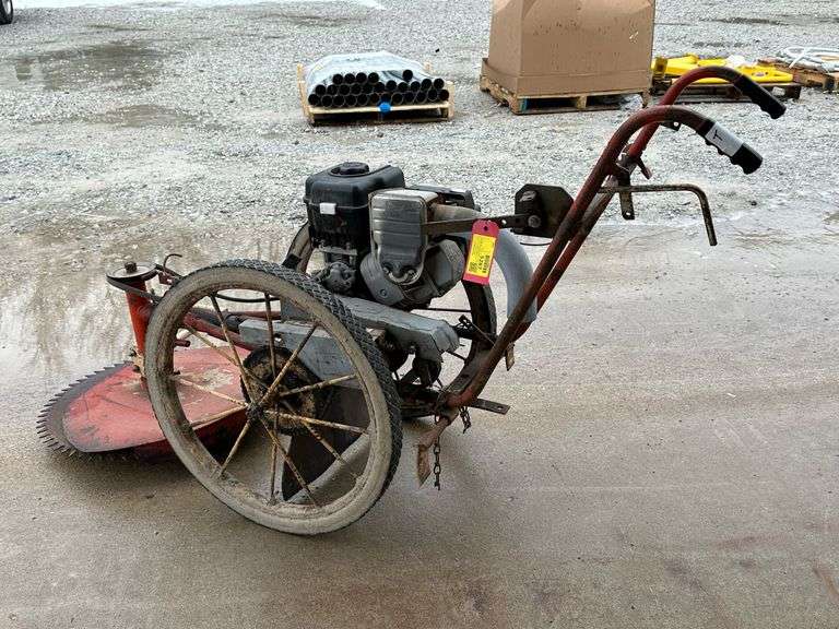 (II) Bachtold Walk Behind Brush/Weed Mower - Kraft Auction Service, LLC