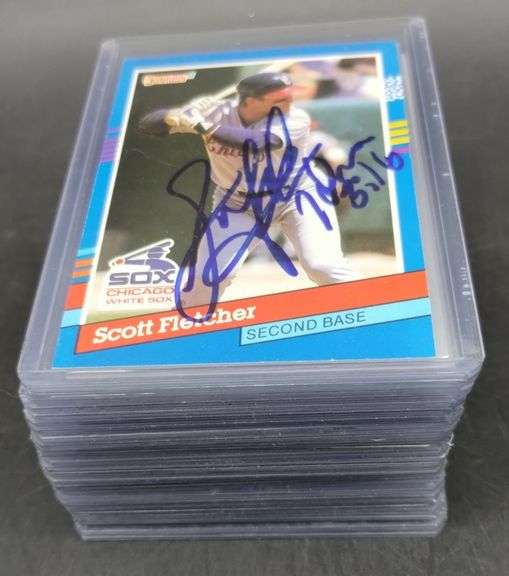 (J) Baseball autograph cards 25 total JSA authentication - Kraft ...