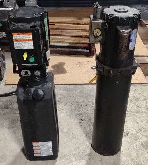 Stone Co. Hydraulic Lift Pump (Model AB-1488) & Doerr Lift Motor (Model ...