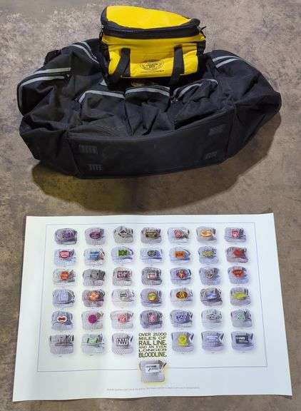 (U) Indiana Harbor Belt Engineering Department. Duffle Bag, Insulated ...