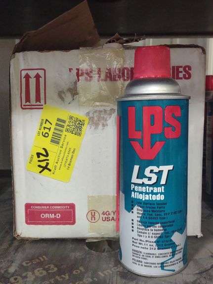 LPS LSR Penetrant Spray (11 oz Each) *(Bidding 1xqty)* - Kraft Auction ...