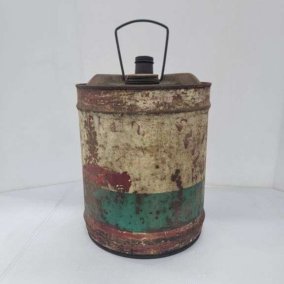 (AP) Pair Of Sinclair Oil Cans. - Kraft Auction Service, LLC