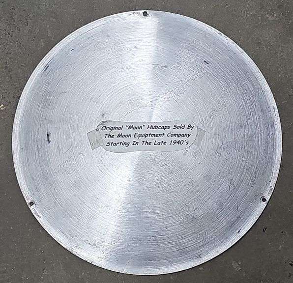 Original "Moon" Hubcaps Sold By The Moon Equipment Company Starting In ...