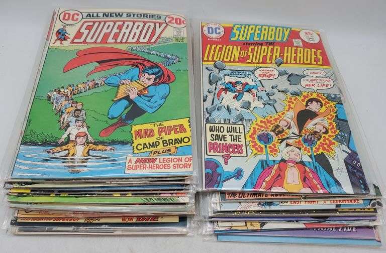 (DE) 28 DC Superboy Comics Issues #190-220(missing #192 & #194) - Kraft ...