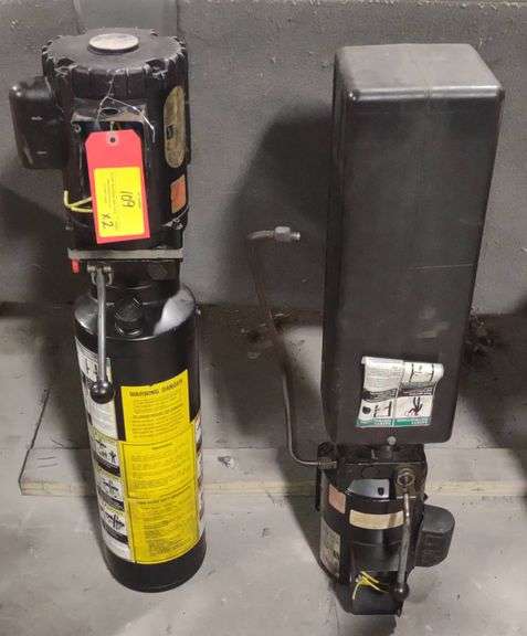 Doerr Hydraulic Power Units (Model LE22132) & (Model 3837-AC) *(Bidding ...