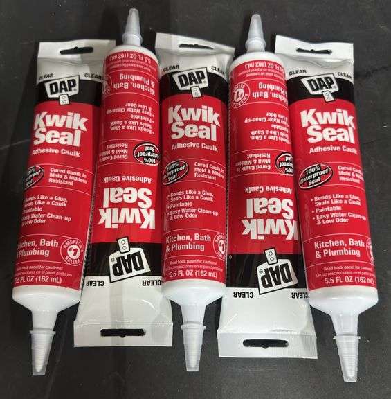 (ZZ) DAP Kwik Seal Adhesive Caulk - Kraft Auction Service, LLC