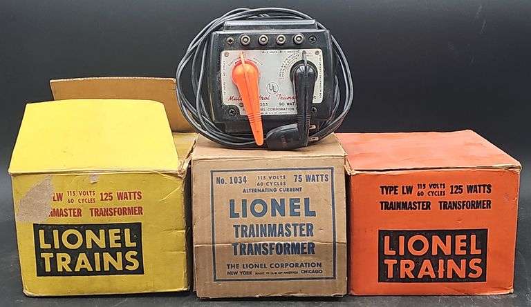 Lionel Train Transformer Lot, Includes: Lionel 1033 Multi Control ...