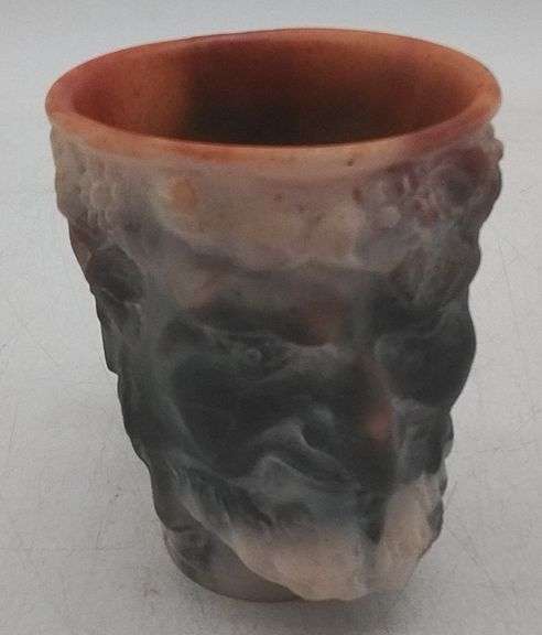 (P) Genuine Incolay Stone Carved Bacchus Wine 3.5 " Tall - Kraft ...