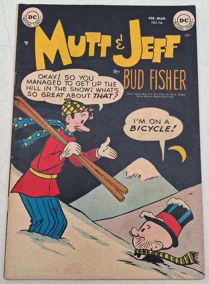 (O) Mutt & Jeff by Bud Fisher Comic No.56 - Kraft Auction Service, LLC