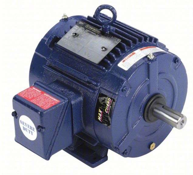 MARATHON MOTORS Severe Duty Motor: Totally Enclosed Nonventilated ...