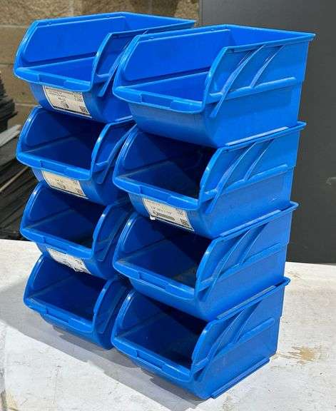 ZAG Stackable Storage Bins - Kraft Auction Service, LLC