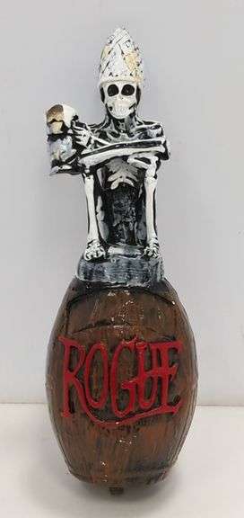 Man Cave Rogue Dead Guy Ale Skeleton Draft Beer Handle 8-1/2" H Some ...