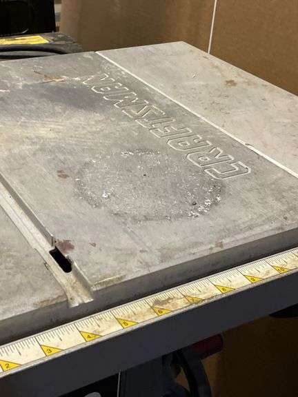 (I) Craftsman 10” Table Saw 137.248830 - Kraft Auction Service, LLC