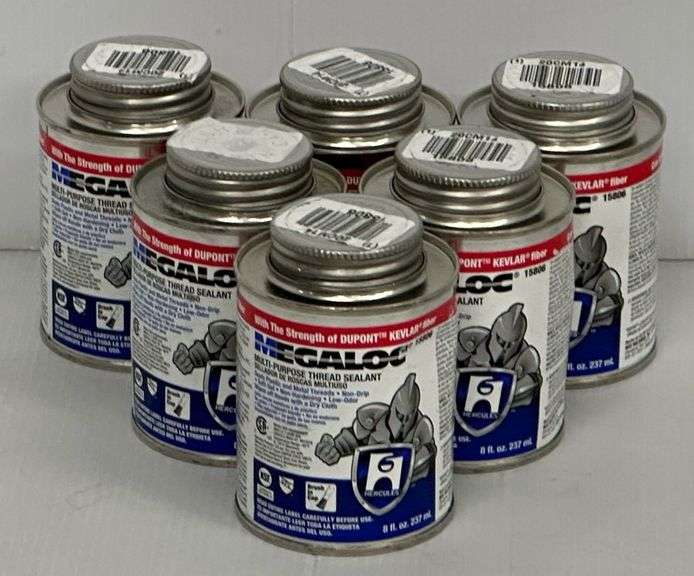 (ZZ) Hercules MegaLoc Multi-Purpose Thread Sealant - Kraft Auction ...