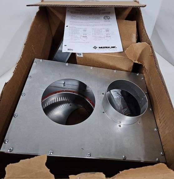 (ZZ) Mestek Inc. Horizontal Combustion Air Inlet Kit's. 5" - Kraft ...